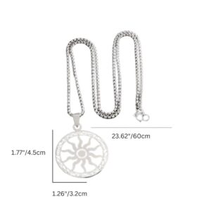 Vintage Mythology Apollo Amulet Sun God Stainless Steel Pendant ...