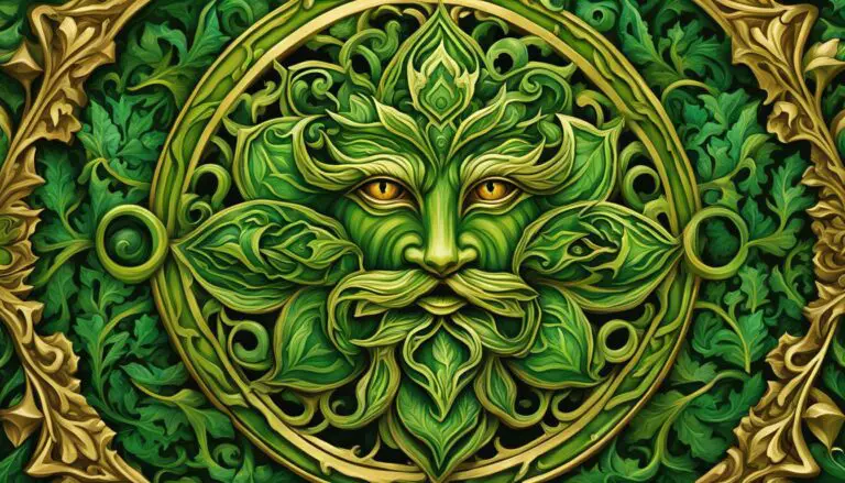 Green Man: Celtic Lore's Symbol of Life & Nature