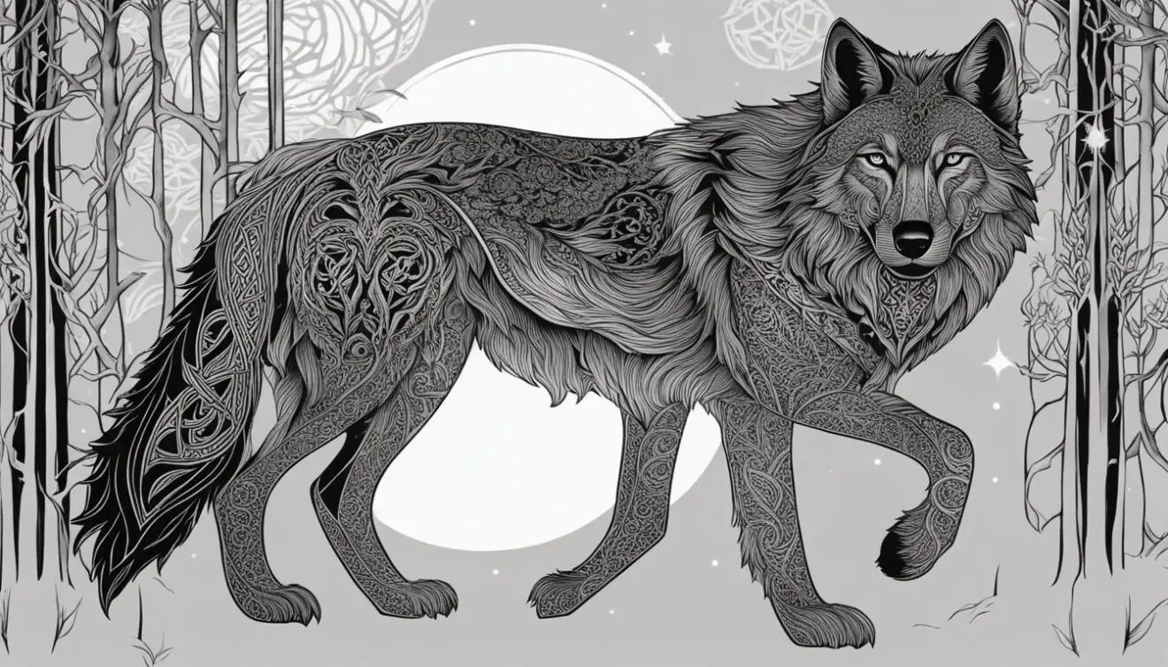 Celtic Wolf Symbolism Explained - Ancient Myths