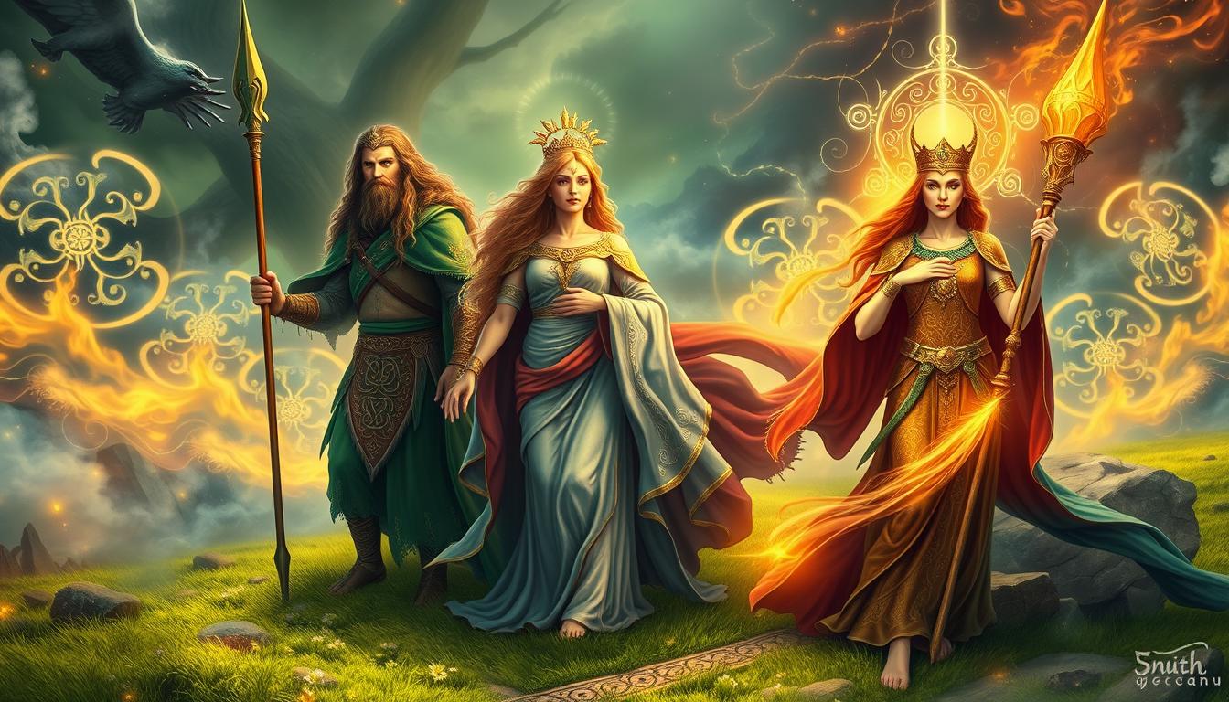 The Tuatha Dé Danann: Ancient Irish Deities