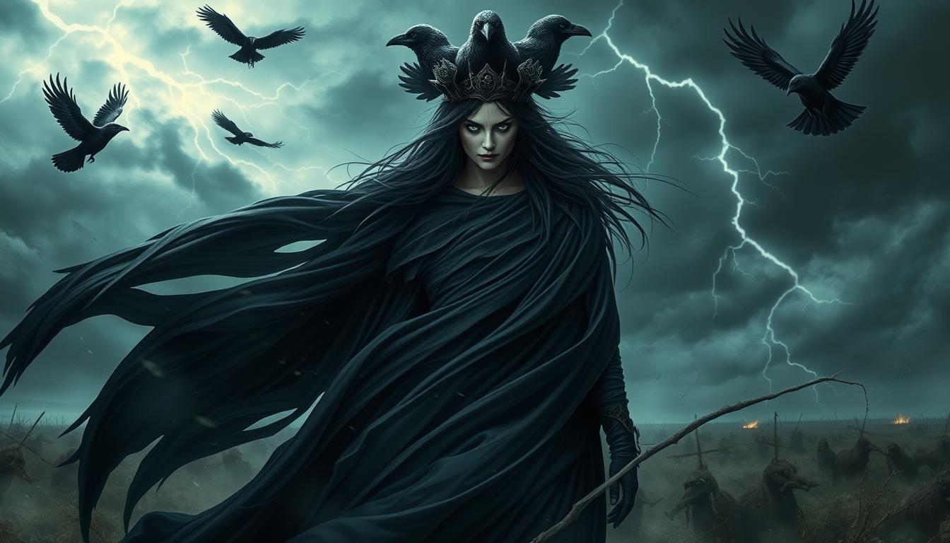The Morrigan: Celtic Goddess of War and Fate